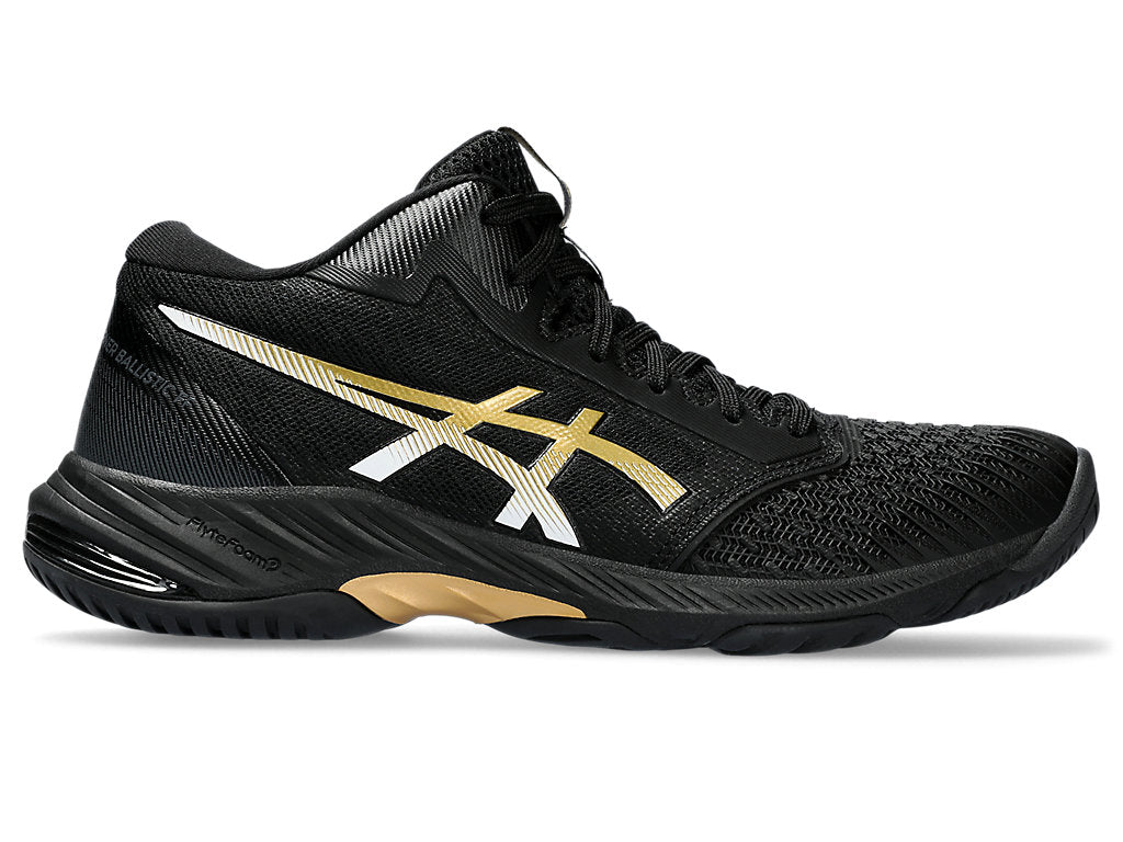 ASICS NETBURNER BALLISTIC FF MT 3 - Black/Pure Gold – Just Sport
