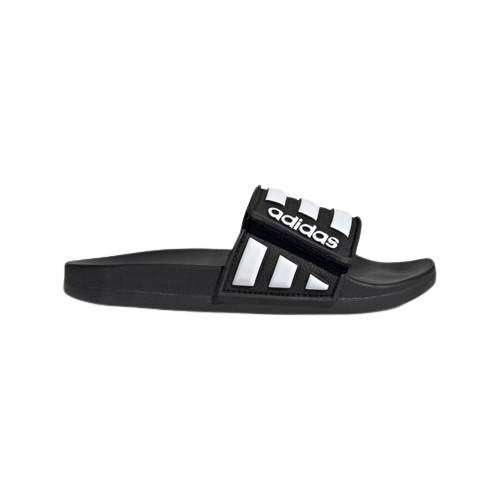 Adidas Adilette Comfort Adjustable Slides - Kids - Black – Just Sport