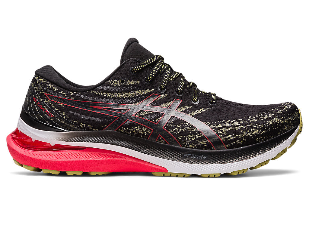 Asics Gel-Kayano 29 - Mens - Black/Electric Red – Just Sport